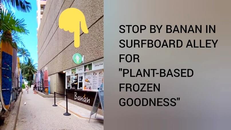 Walking down Waikiki surfboard alley to Waikiki Beach! Oahu Hawaii ...