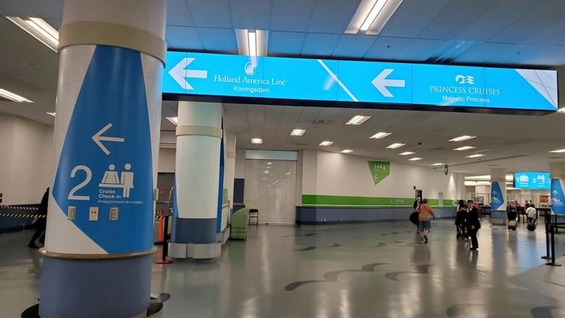 Embarkation day for a Princess cruise ⚓ What's it like? + latest flight ...